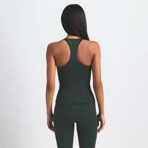 SKIMS Racerback Tank Top | Green | Small | Nike Matte