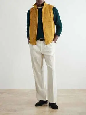 Inis Meáin Wool And Cashmere-blend Gilet