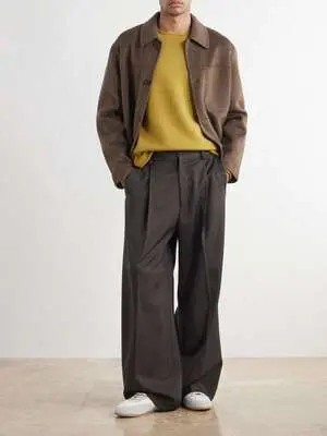 Inis Meáin Merino Wool And Linen-blend Sweater