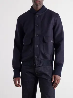 FORTELA Cruiser Bomber Jacket - Blue