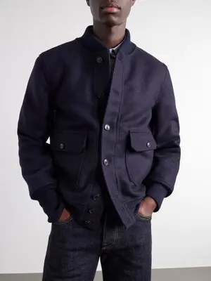 FORTELA Cruiser Bomber Jacket - Blue