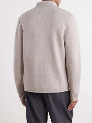 JAMES PERSE Cashmere Zip-up Cardigan