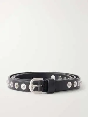 Dries Van Noten Studded Leather Belt