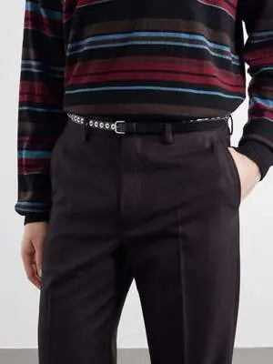 Dries Van Noten Studded Leather Belt