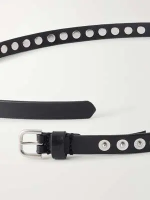Dries Van Noten Studded Leather Belt