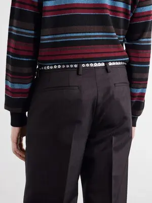 Dries Van Noten Studded Leather Belt
