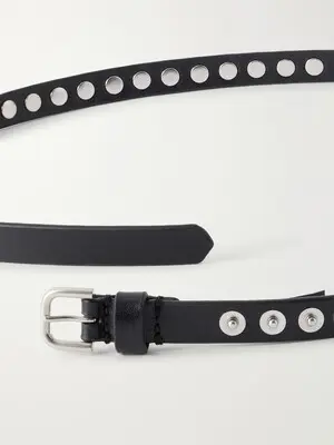 Dries Van Noten Studded Leather Belt