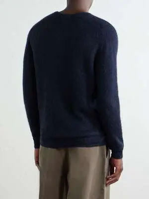 Auralee Alpaca-blend Sweater