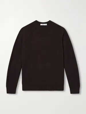 Inis Meáin Wool Sweater - Brown