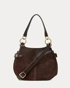 AIMEE Dash Convertible Crossbody - Fudge Suede
