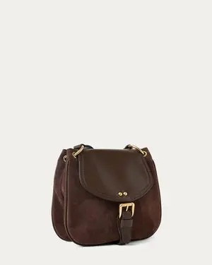 AIMEE Dash Mini Crossbody - Fudge Suede