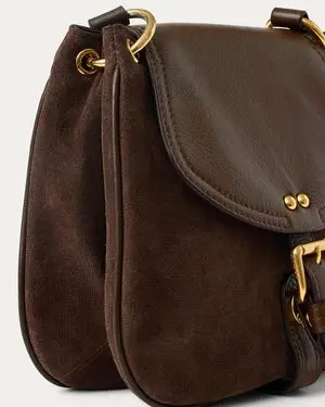 AIMEE Dash Mini Crossbody - Fudge Suede
