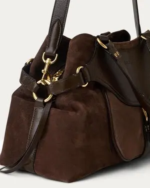 AIMEE Dash Satchel - Fudge Suede