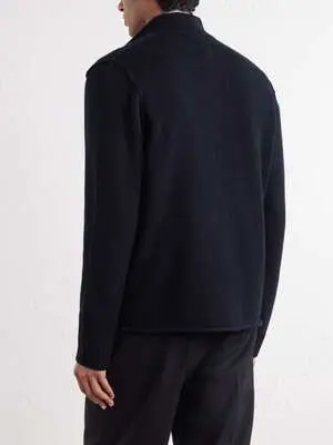 JAMES PERSE Cashmere Zip-up Cardigan