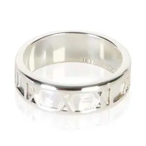 Tiffany & Co. Sterling Silver Atlas Ring - Sterling_silver