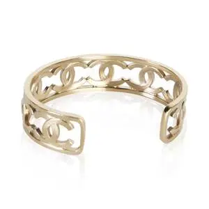 Chanel Gold-plated 2019 Cc Cuff Bracelet