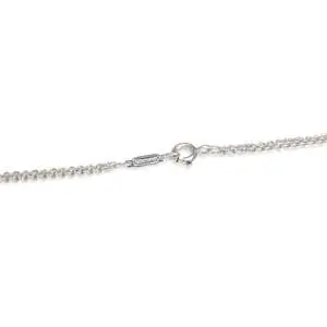 Tiffany & Co. Sterling Silver Infinity Necklace