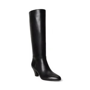 Ralph Lauren Emersyn Calfskin Tall Boot Heel