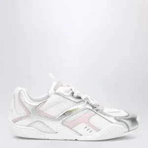 Versace Galaxia Mesh And Leather Sneakers - Multicolor