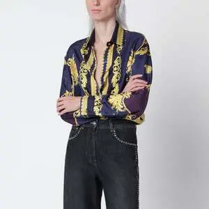 Versace Barocco Silk Twill Shirt
