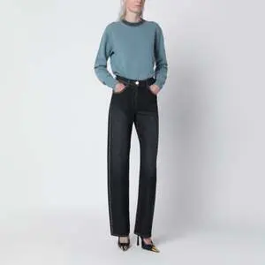 Versace Wool And Cashmere Crewneck Sweater