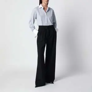 Dries Van Noten Pleated Wool Trousers
