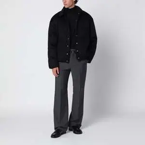 Soft Goat Wool And Cashmere Down Jacket