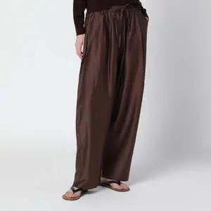 CORDERA Maxi Trousers In Lyocell Blend