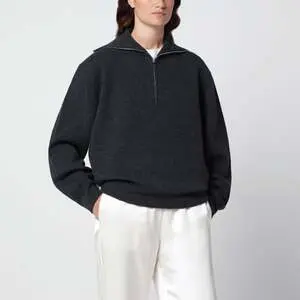 RÓHE Charcoal Wool And Cashmere Pullover