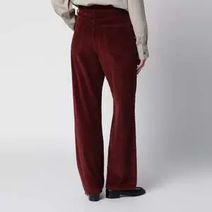 RÓHE Burgundy Corduroy Trousers