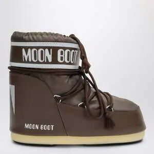 Moon Boot Icon Low Boot In Cocoa Nylon