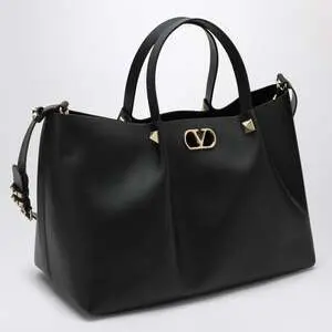 Valentino Garavani Large Rockstud Leather Shopping Bag