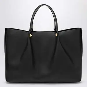 Valentino Garavani Large Rockstud Leather Shopping Bag