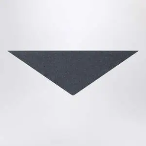 LE BONNET Bandana In Wool And Caregora In Slate