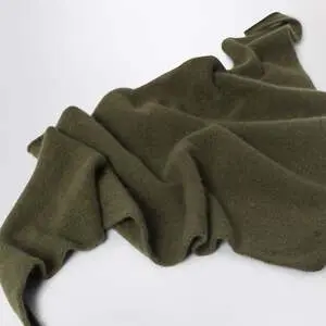 LE BONNET Bandana In Wool And Caregora In Jungle