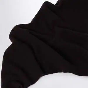 LE BONNET Bandana In Wool And Caregora In Espresso