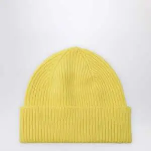 LE BONNET Beanie In Wool And Caregora In Acid