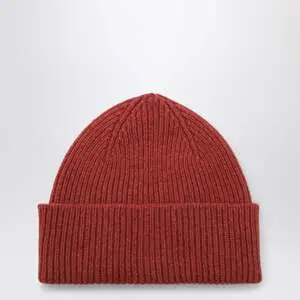 LE BONNET Beanie In Wool And Caregora In Terra