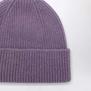 LE BONNET Beanie In Wool And Caregora In Lavender