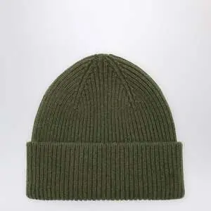 LE BONNET Beanie In Wool And Caregora In Jungle