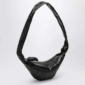 LEMAIRE Small Croissant Bag In Coated Cotton