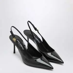Dolce & Gabbana Patent Leather Slingback Pumps