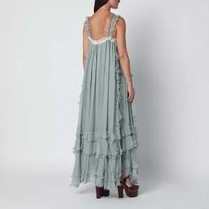 Chloé Smoggy Long Silk Dress