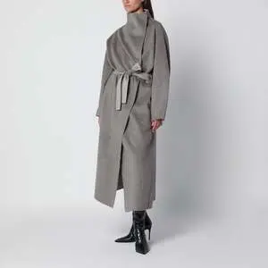 THE FRANKIE SHOP Leroy Wool-blend Coat - Beige