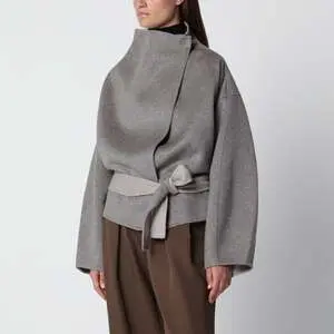 THE FRANKIE SHOP Onelle Short Wool-blend Coat