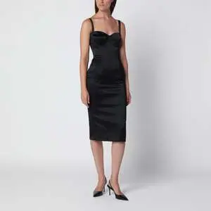 Dolce & Gabbana Satin Bustier Dress