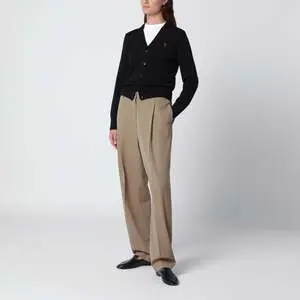 AMI Paris De Coeur Cardigan In Wool