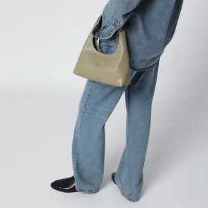A.p.c. Clay Baby Ninon Bag - Green