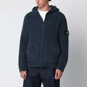Stone Island Steel Chenille Zip-up Hoodie