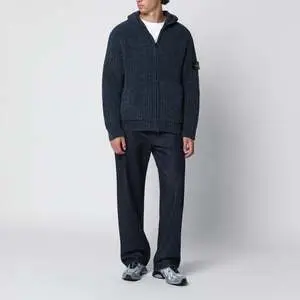 Stone Island Steel Chenille Zip-up Hoodie